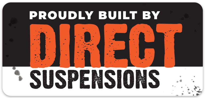 "Built by Direct Suspensions" Bumper Sticker