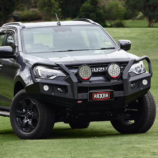 RAXAR 4x4 Looped Bullbar for Isuzu D-MAX (2024 on) – Direct Suspensions