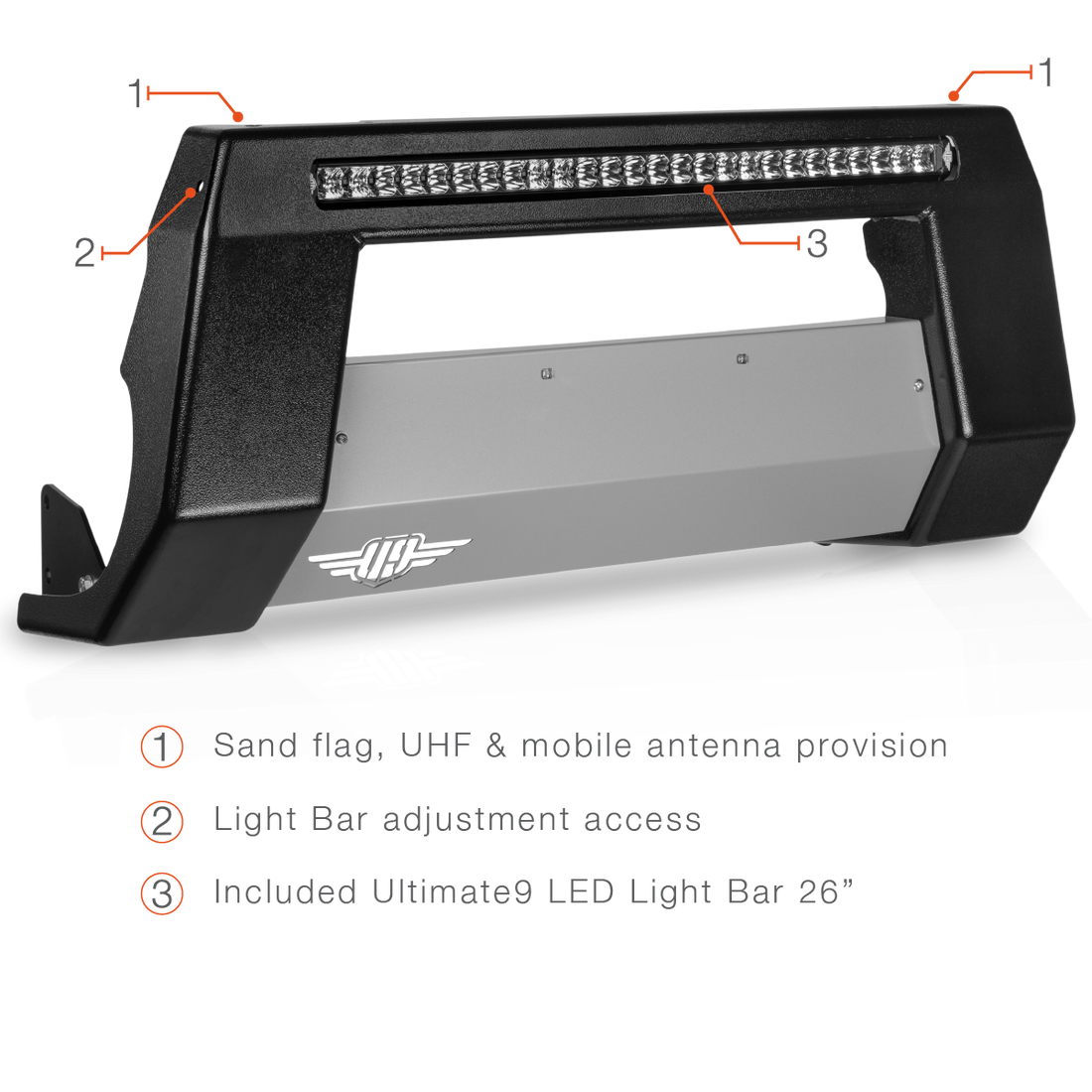 Ultimate9 Nudge Bar for Isuzu D-Max (2021 on) – Direct Suspensions
