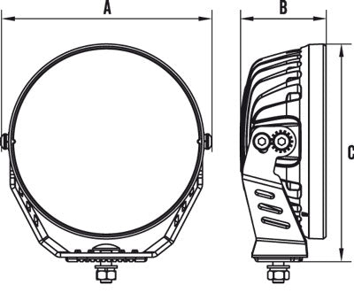 Roadvision 7" Stealth Halo Low Kelvin Series (SLK) – Direct Suspensions